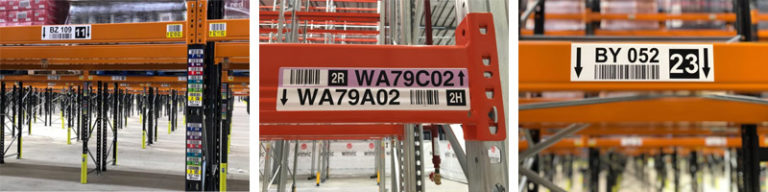 Bespoke Warehouse Racking Labels & Location Marking