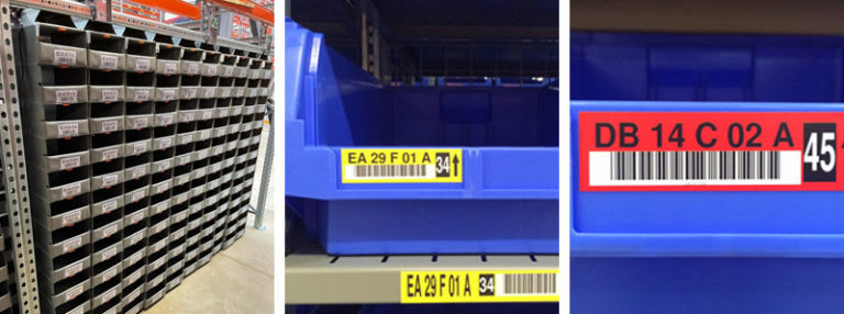 Tote & Bin Labels | Racking & Shelving Solutions UK