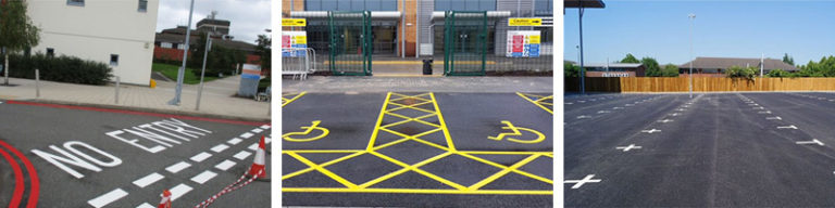 Warehouse External Line Marking | Line Marking Services